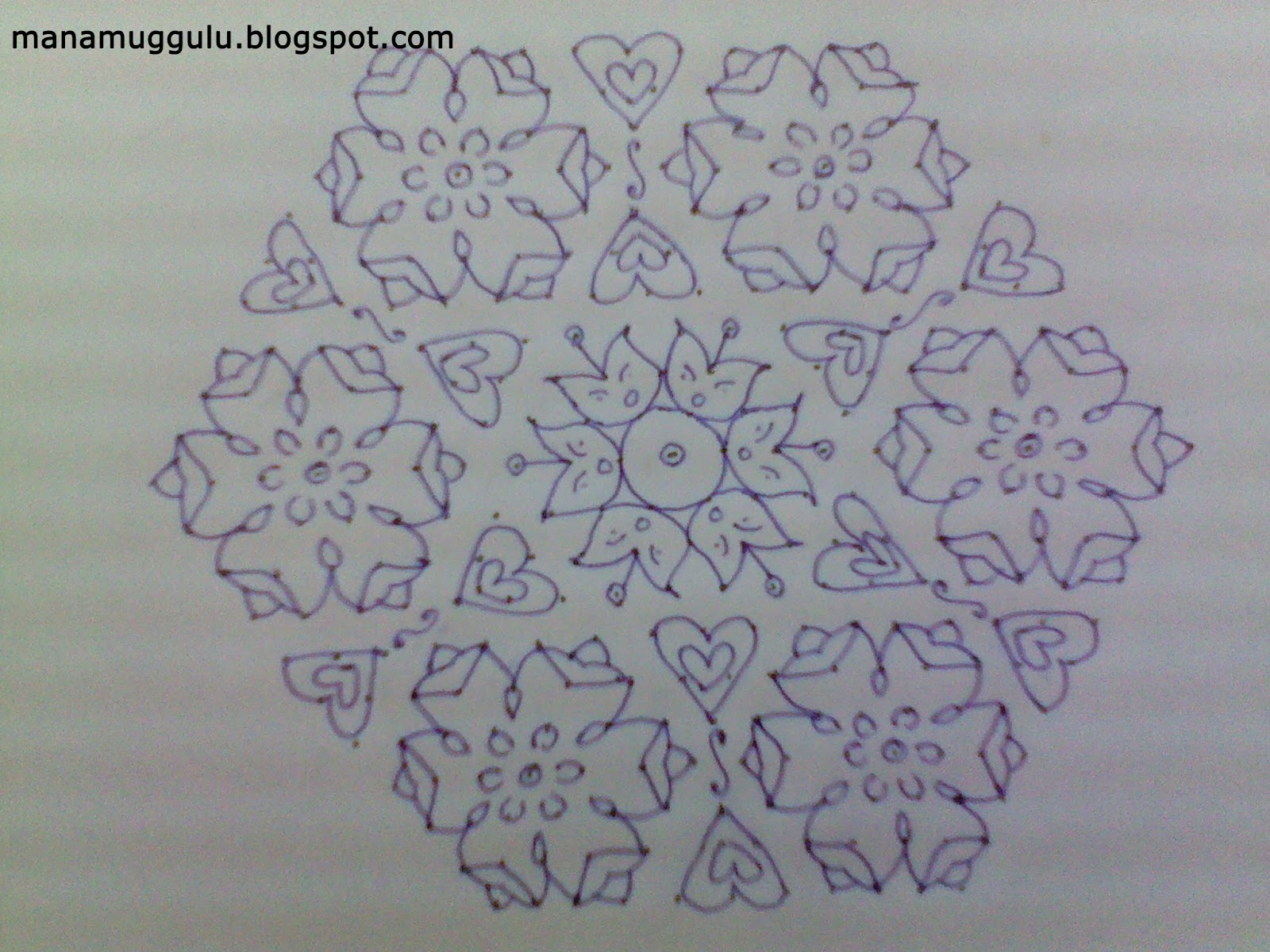 Beautiful Muggu - MANA MUGGULU