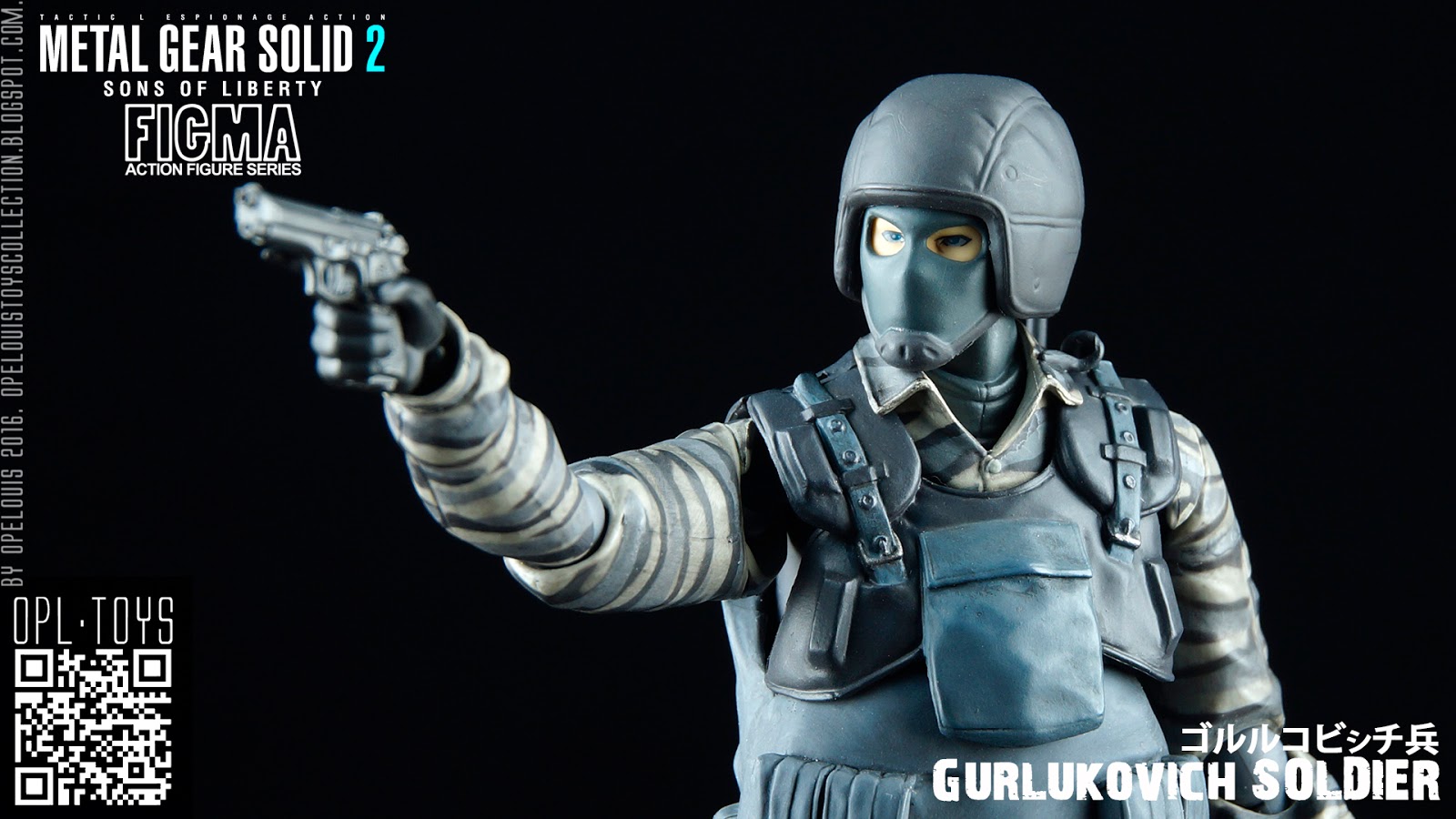 Opelouis's Toys Collection: Figma 298 MGS2, Gurlukovich Soldier. (with ...