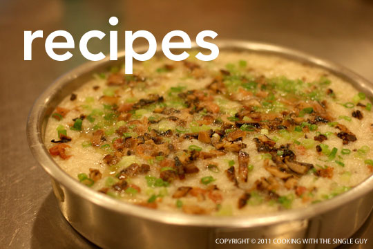 Cooking With The Single Guy: Daikon Cake Recipe