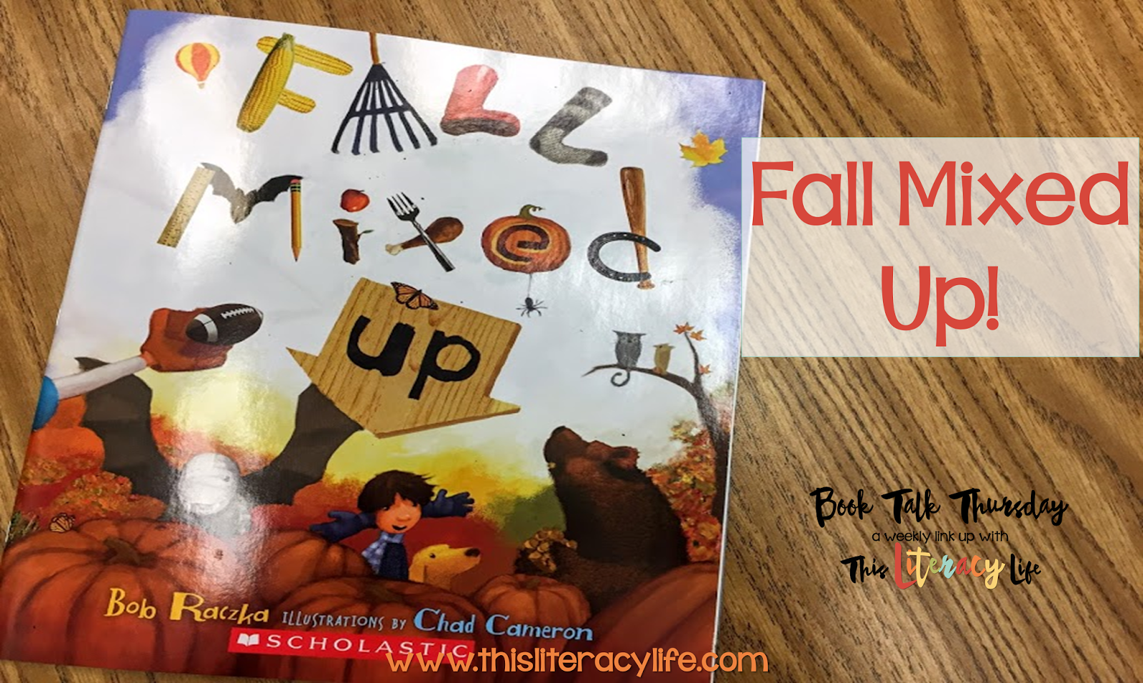 Fall Mixed Up This Book Talk Thursday {Freebie!} | This Literacy Life