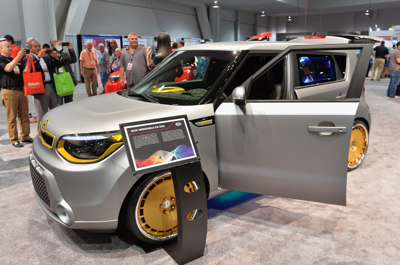 Music-Driven Kia Soul Customs: SEMA 2013 Photos - Latest Auto Design