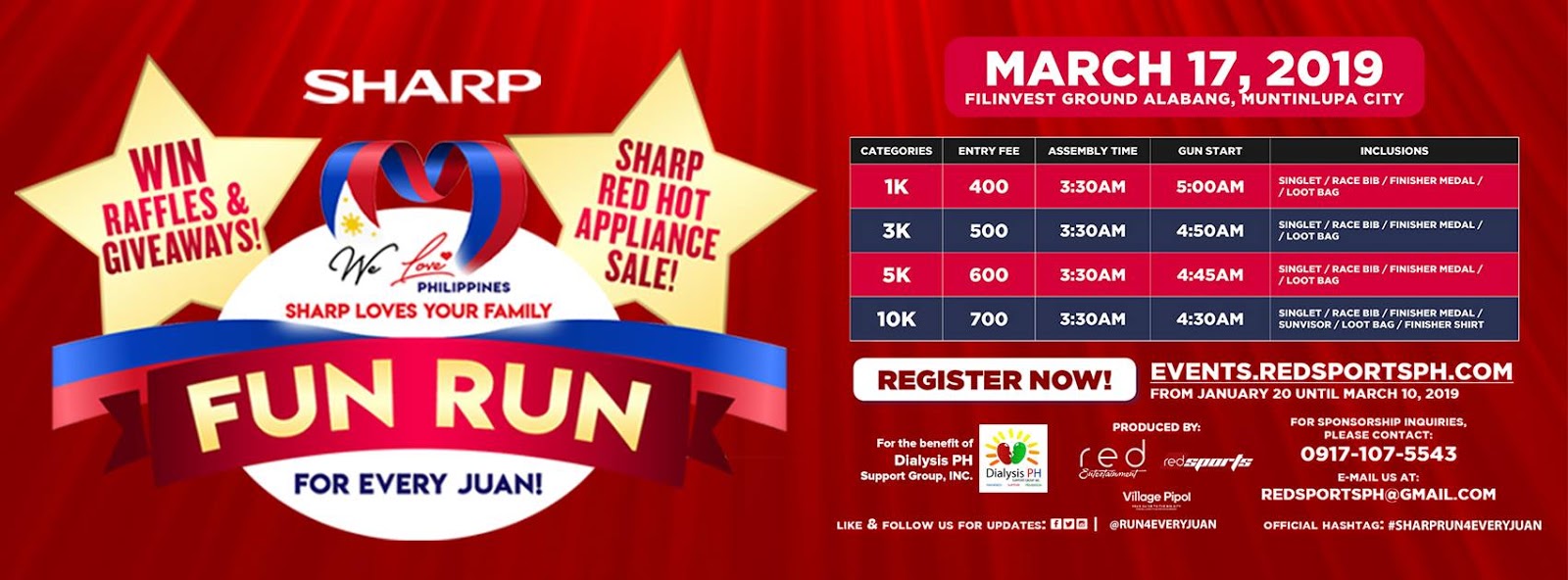 Sharp Philippines Proudly Presents First-Ever Fun Run For Every Juan ...