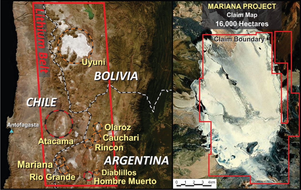 Sufiy.: Lithium and Potash Brine production from Salars in South America