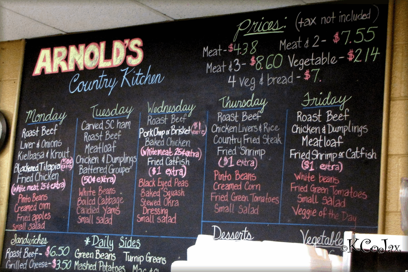 Totally Fork-able: Arnold's Meat & 3 - Roadtrippin' to Nashville