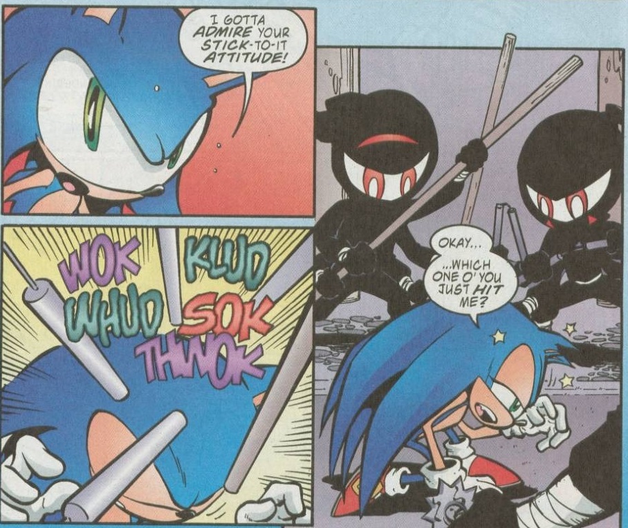 Hedgehogs Can't Swim: Sonic the Hedgehog: Issue 111