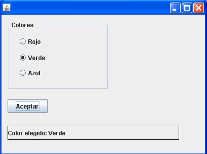 Aprende Java Netbeans: 2. Botones de opción (RadioButton)