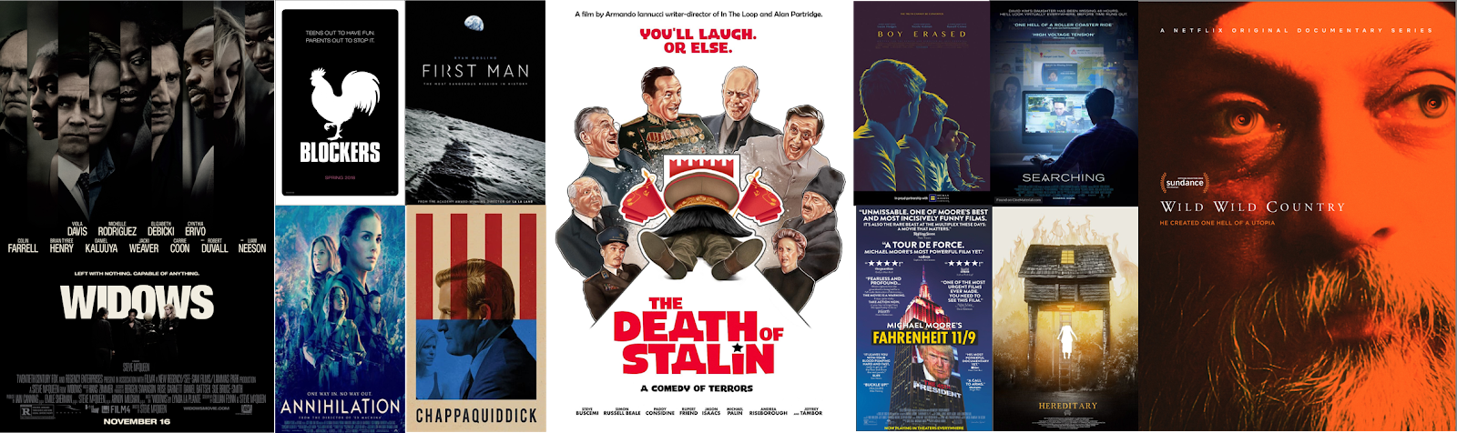 Top 10 Films of 2018