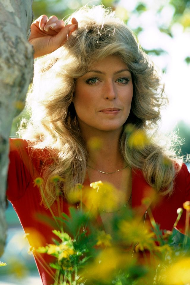 Beautiful Photos Of Farrah Fawcett As Jill Munroe In Charlies Angels