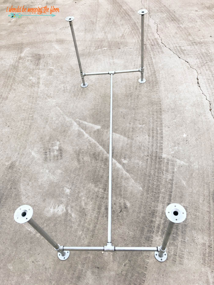 Making an Old Door Table | i should be mopping the floor