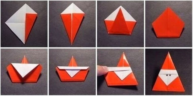 super easy origami for kids ~ easy paper craft for kids