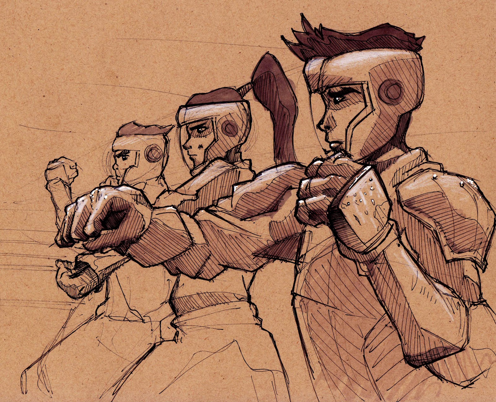 Tyler Chow: Dynamic Sketching - Field Trip to the Natural History Museum