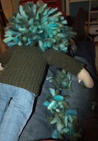 Taming the Goblin: Waldorf Doll: Boy hair tutorial