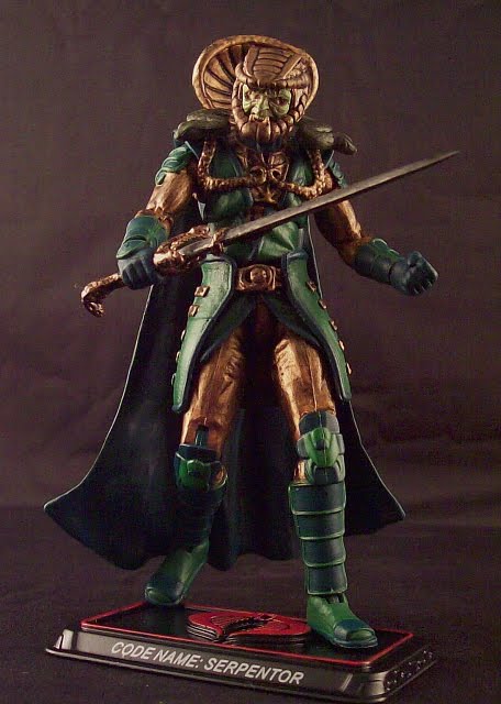Stronox Custom Figures: GI Joe Serpentor: Cobra Emperor