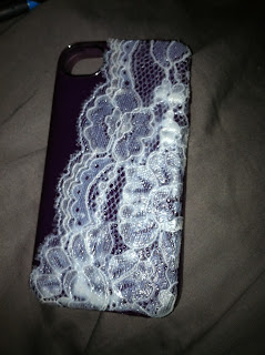 color the coast: DIY Lace Case