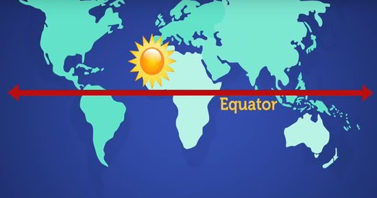Garis Khatulistiwa (Ekuator) Yaitu Pembagi Bumi Bagian Utara Dan ...