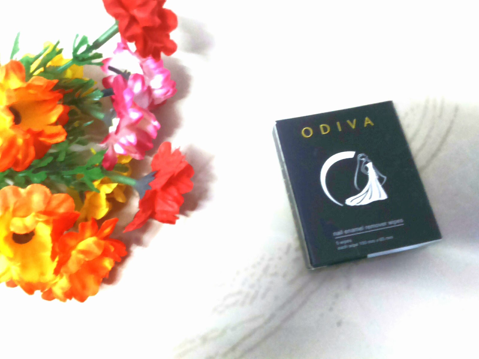 Odiva Nail enamel remover wipes review