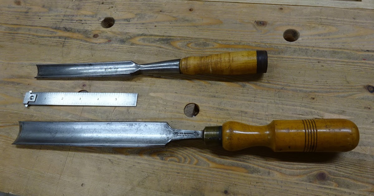 Woodworking in a Tiny Shop: Sharpen an Incannel Gouge - The Cheating Way