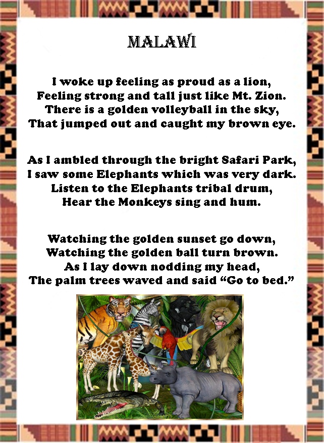 5/6B Class Blog: Safari Poems