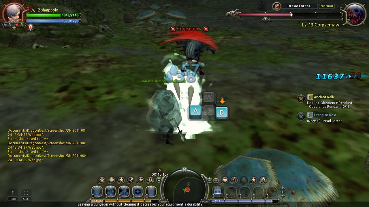 [Dungeon] Dread Forest - Dragon Nest SharpStation