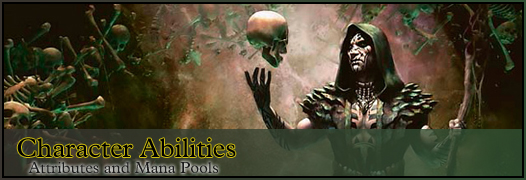 Grambles: Magic: RPG, Character Attributes and Mana Affinity - 02