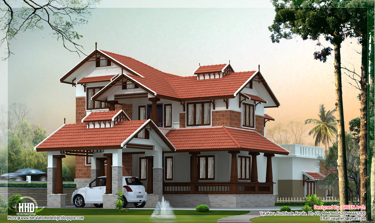Beautiful villa in 2900 square feet | House Design Plans