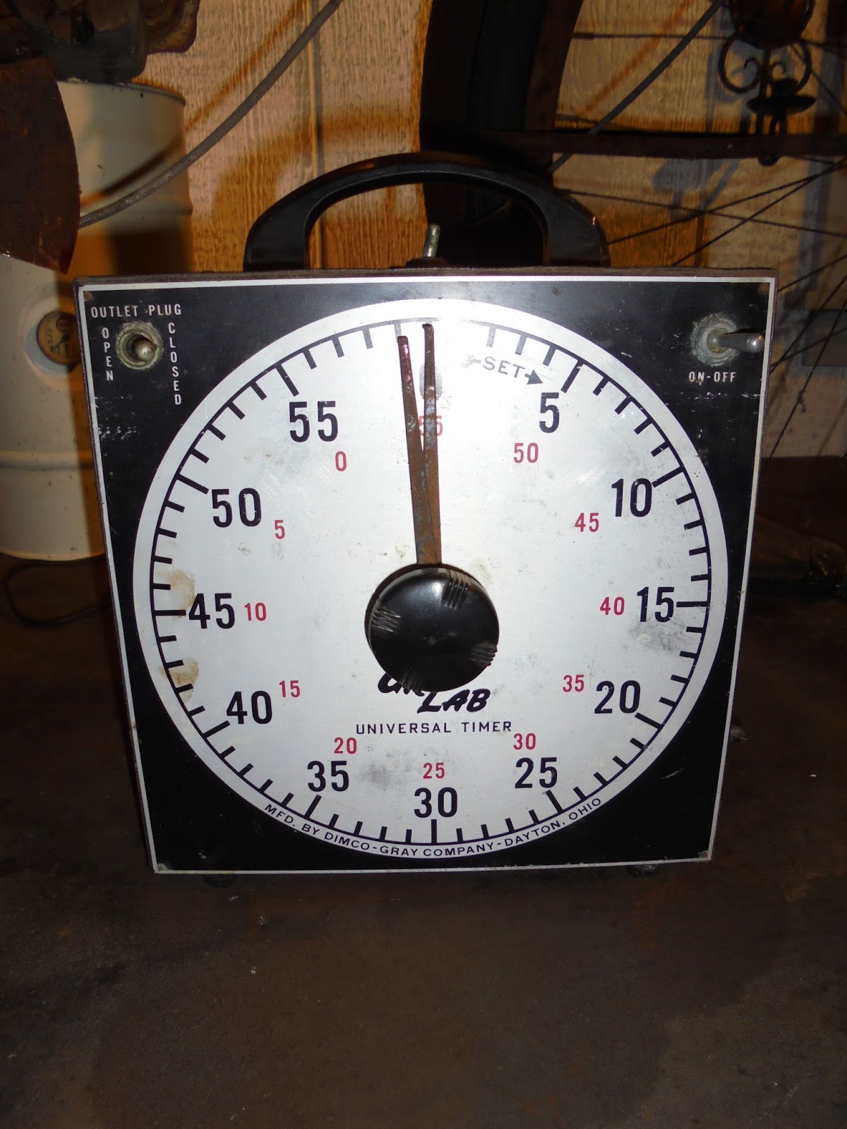 Log Cabin Antiques & Gifts: Working Gra Lab Universal timer
