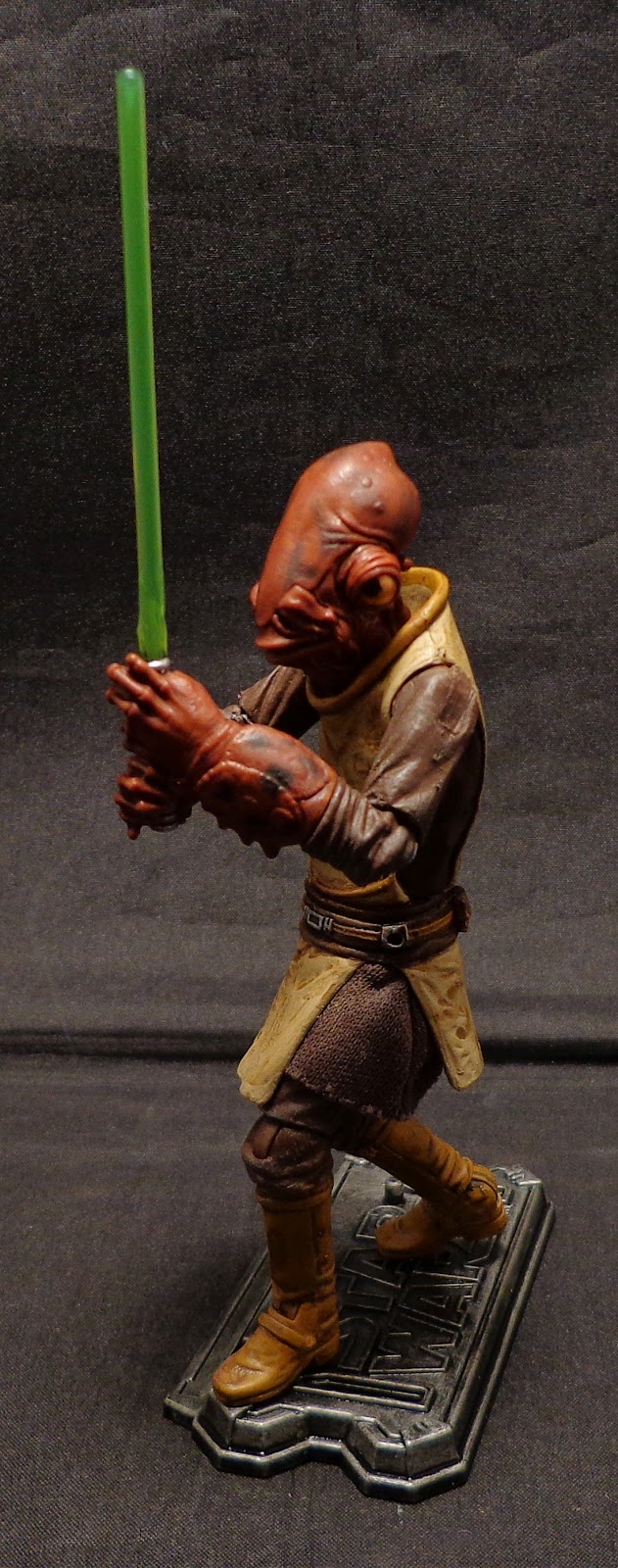 Stronox Custom Figures: Star Wars Mon Calamari Jedi Knight