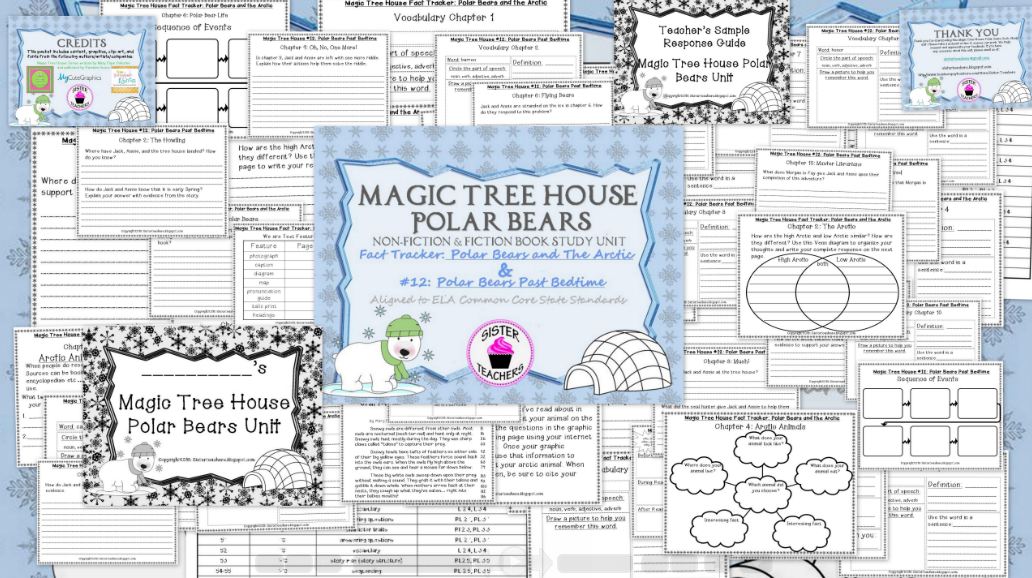 *Sister Teachers*: A 300 Follower Giveaway, Polar Bears, and a Freebie!