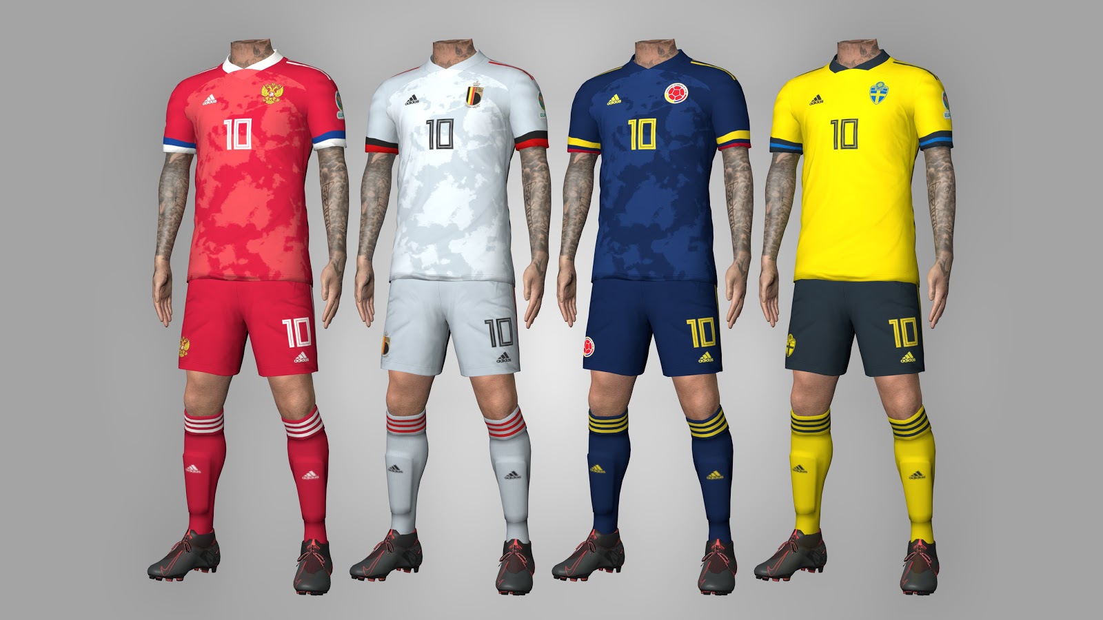 REVEALED: (Almost) All Adidas 2020 Kits Feature Same 'Design' - Footy ...