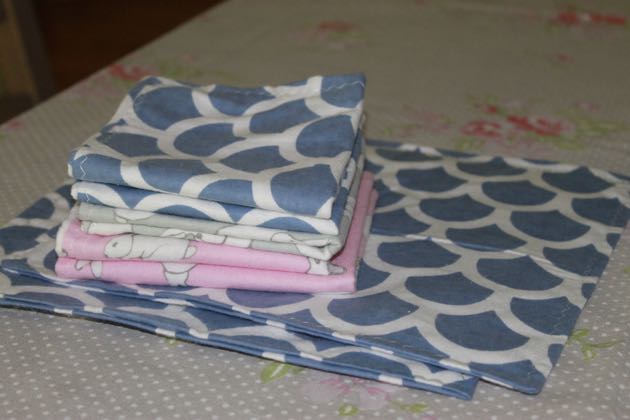 Homemade cleaning cloths | down to earth