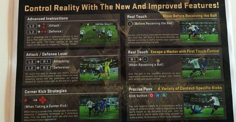 FIFA-PES News Brasil: Os novos controles de PES 2017