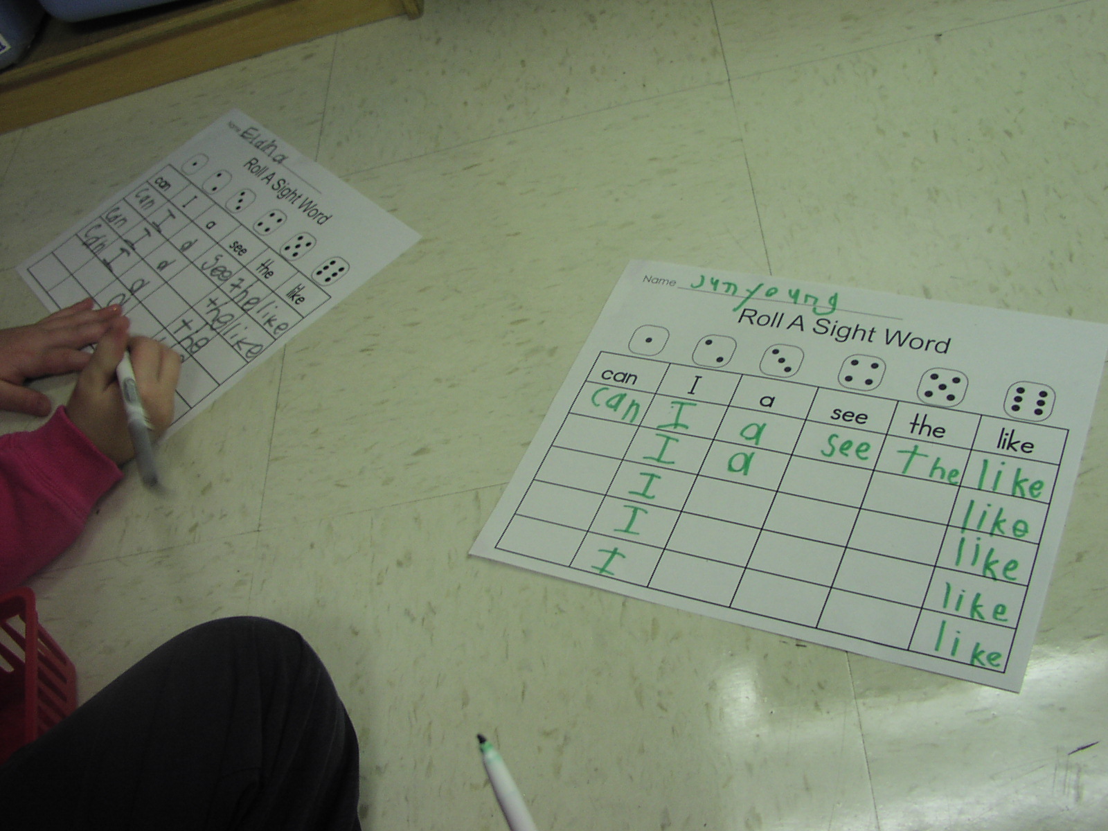 Keen On Kindergarten: Alphabet & Sight Word Practice