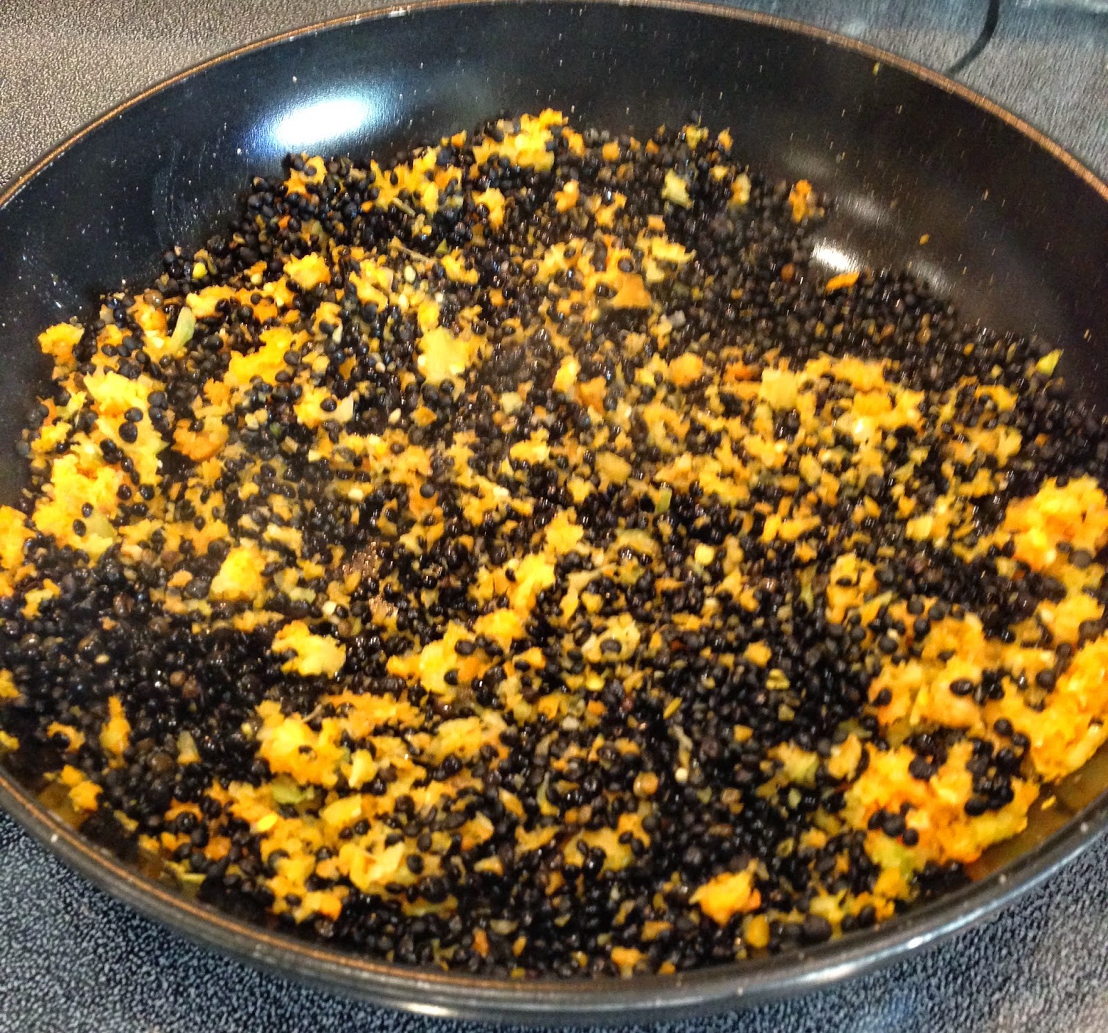 LIFE IS GOOD: BLACK LENTIL RISOTTO