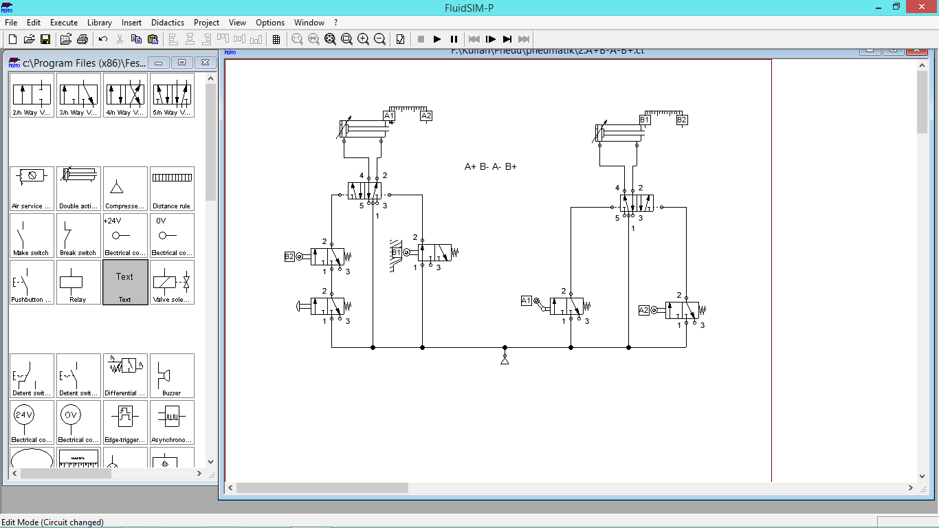 IeyL Site: Contoh Program Festo Fluid Sim : Pneumatik