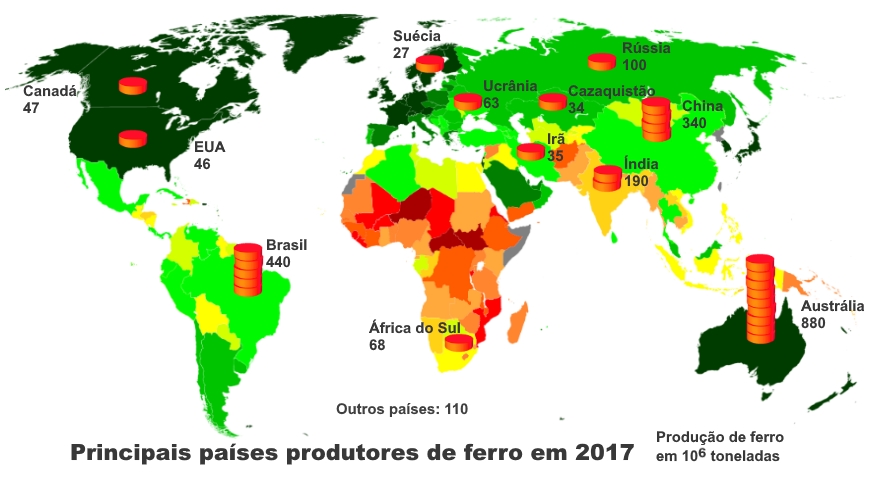 NotasGeo: Minério de Ferro: produção em crise