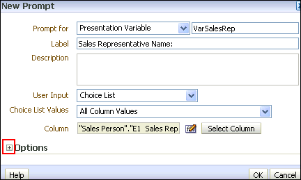 Diksha Sea: [OBIEE 11g] Using a Presentation Variable