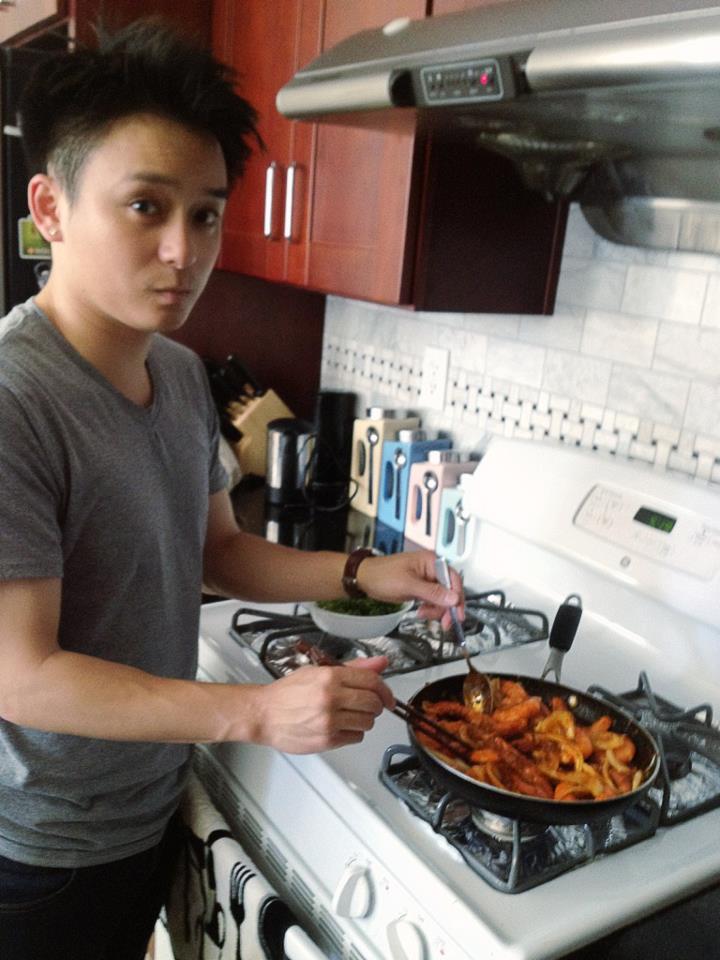 Justin Nguyen Cooks at Home?