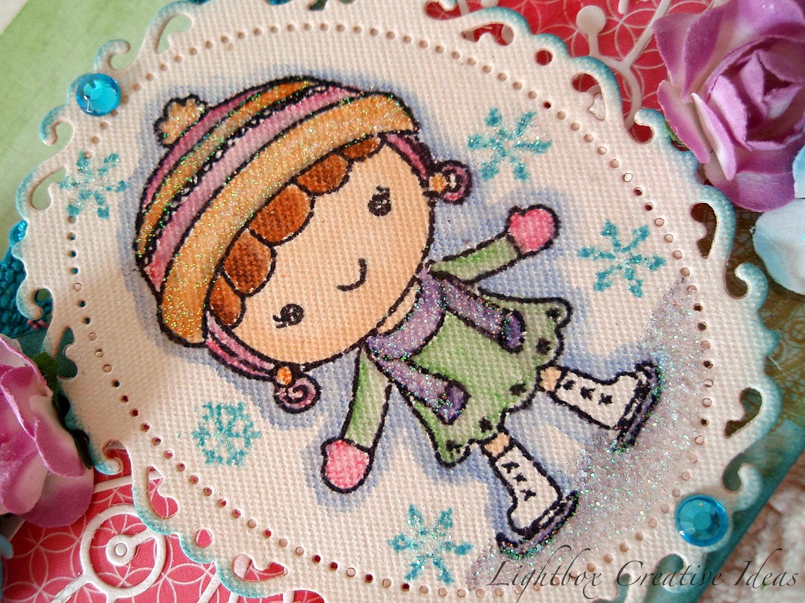 Lightbox creative Ideas: BGC#22 - Some Winter Snow