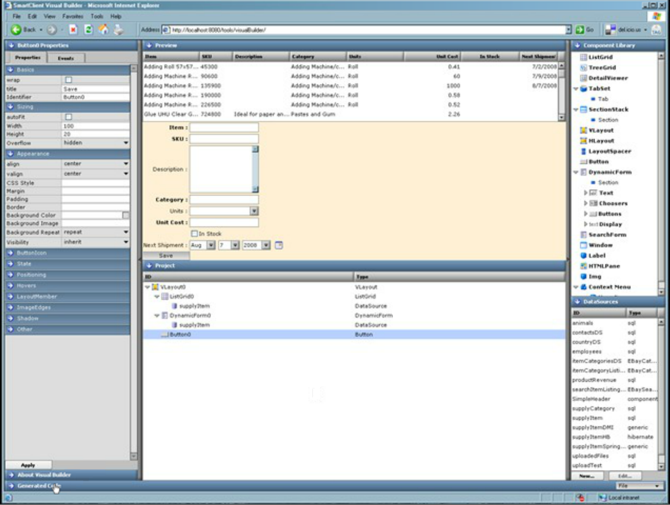 It's all about software: SmartClient from Isomorphic - Assisted Self Learning (ASL)