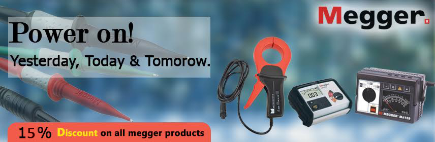 Megger offers the hand-held micro-ohmmeter and megohmmeter.