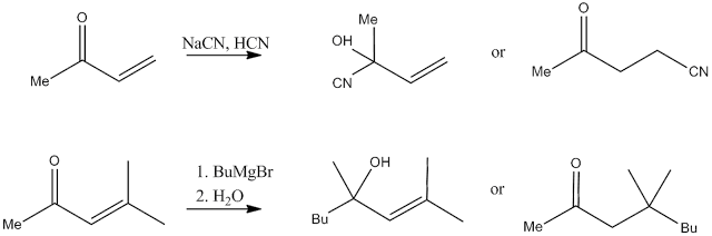 Chemistry: Conjugate addition
