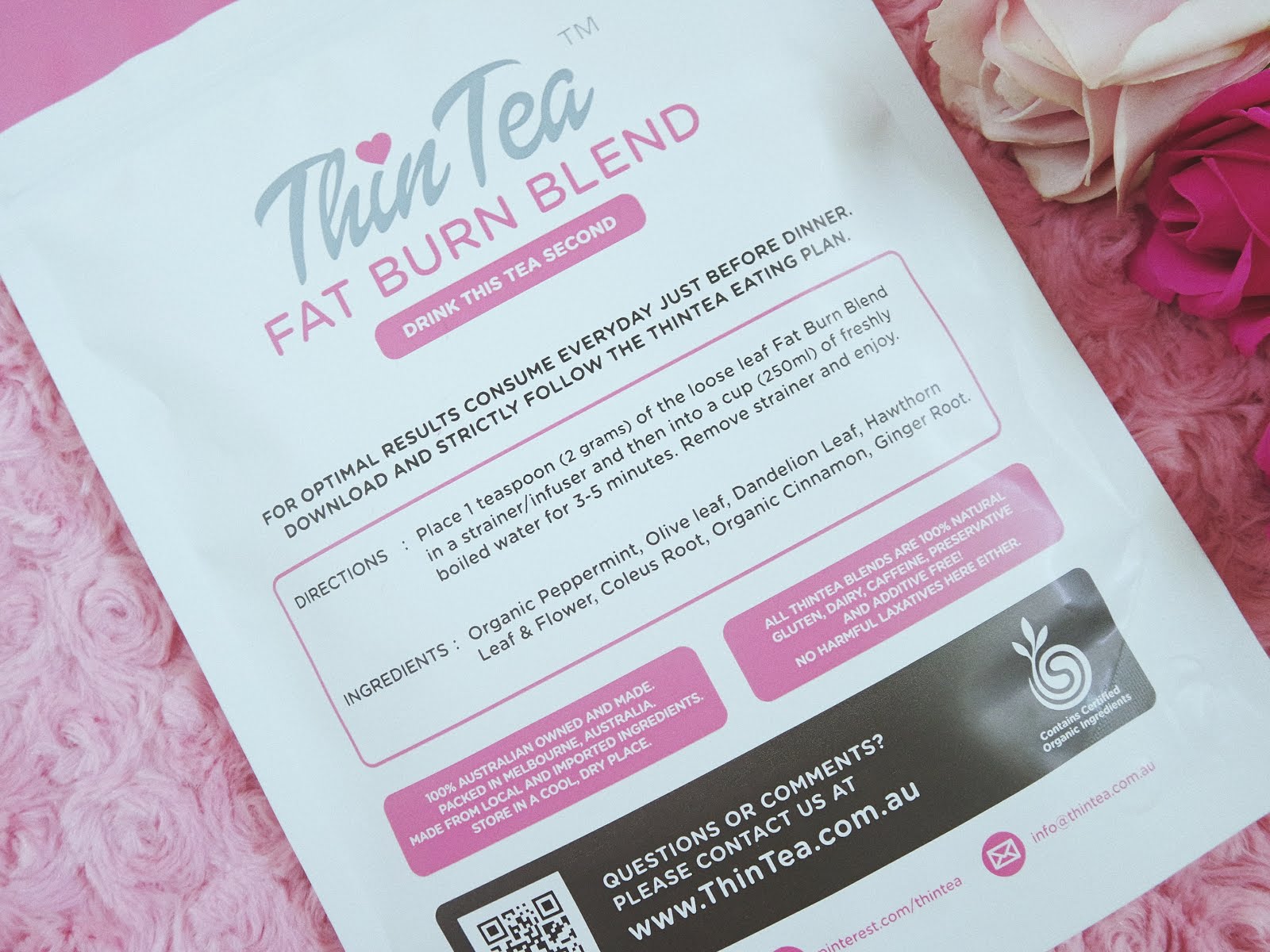 Thin Tea Detox Blend & Fat Burn Blend Review || Effective Slimming Tea ...