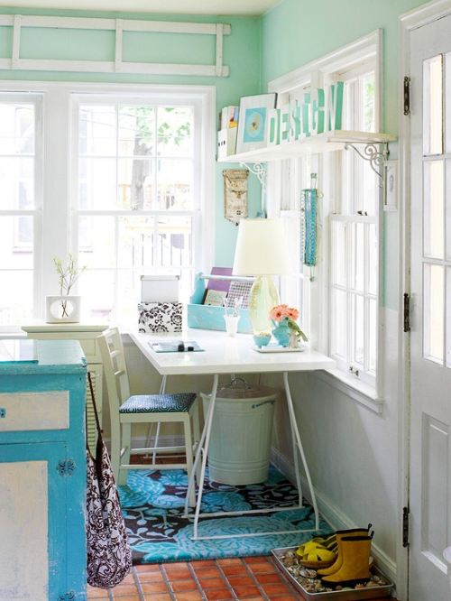 Blue cottage - Being Brazen