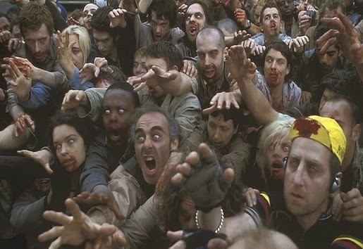 A Través del Uniberto: La gente camina como zombie y el cementerio pone ...