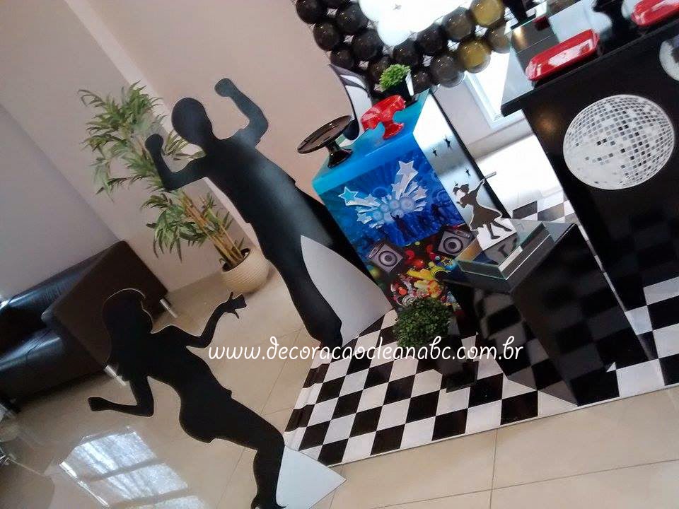 Decoração Clean ABC: Festa Balada, Flash back, Decoração Flash Back ...