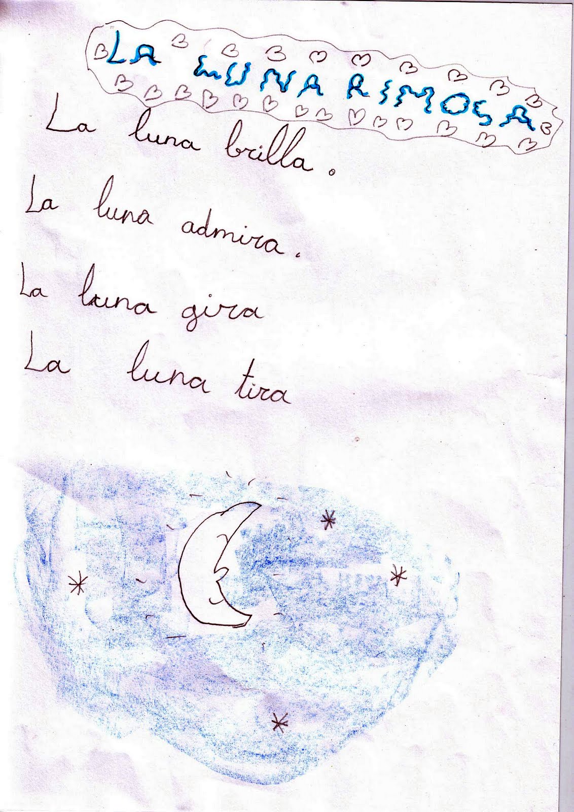 Maestro Jose Rafael aula 2º A: POEMAS DE ISABEL