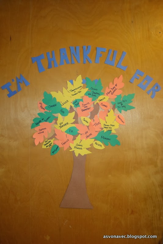 Always An Adventure: Thanksgiving Thankful Tree