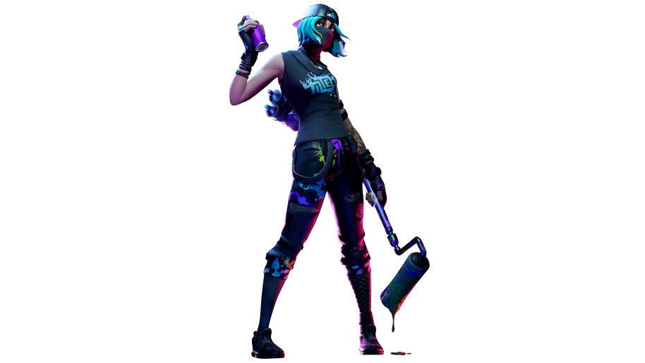 Fortnite X, Tilted Teknique, Season 10, Battle Pass, Skin, Outfit, 8K ...