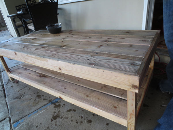 Willow Glen DIY: Rustic Coffee Table - From Scratch!