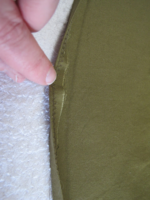 Linda Marcille, Fine Art ~ Crow House Studio: Sewing a Curved Hem on ...